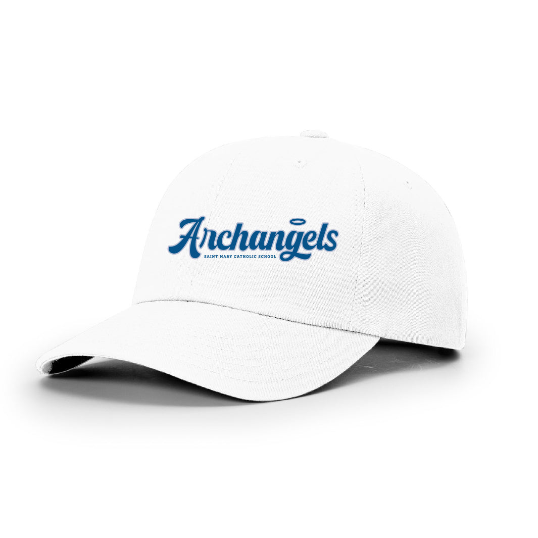 St. Marys Embroidered Archangel Script Dad Hat – Recess